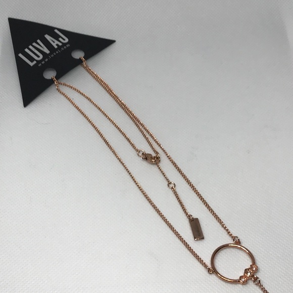 Love AJ | Jewelry | Love Aj Full Bloom Lariat Necklace | Poshmark